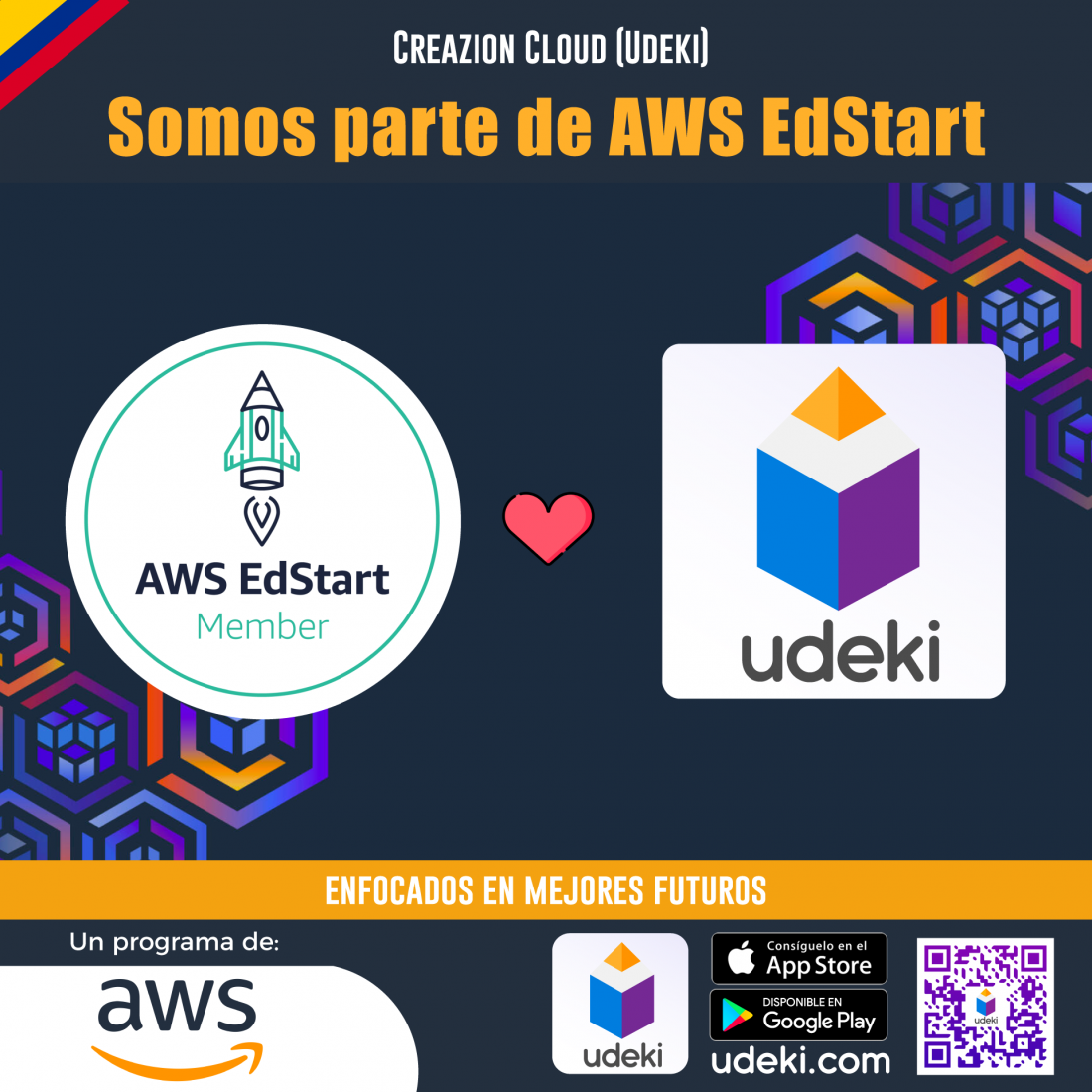 Somos parte del programa AWS EdStart